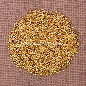 Gold Metal Beads – Harshu's Craft Store