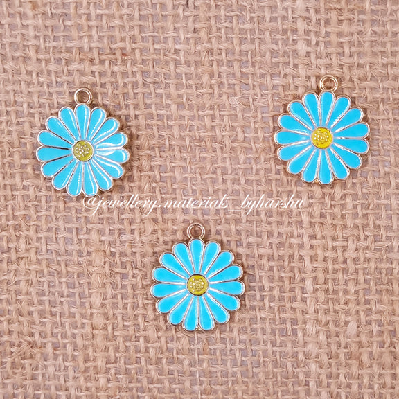 18MM Flower Charms (1 Piece) – Harshu's Craft Store